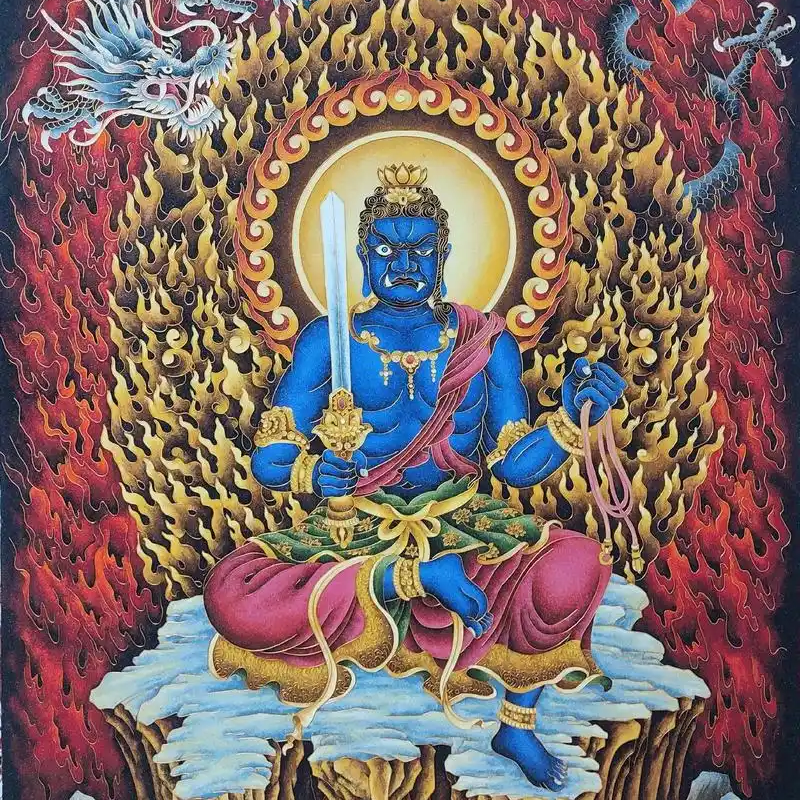 Acala (Fudo Myo-o) – Thangka Art Store